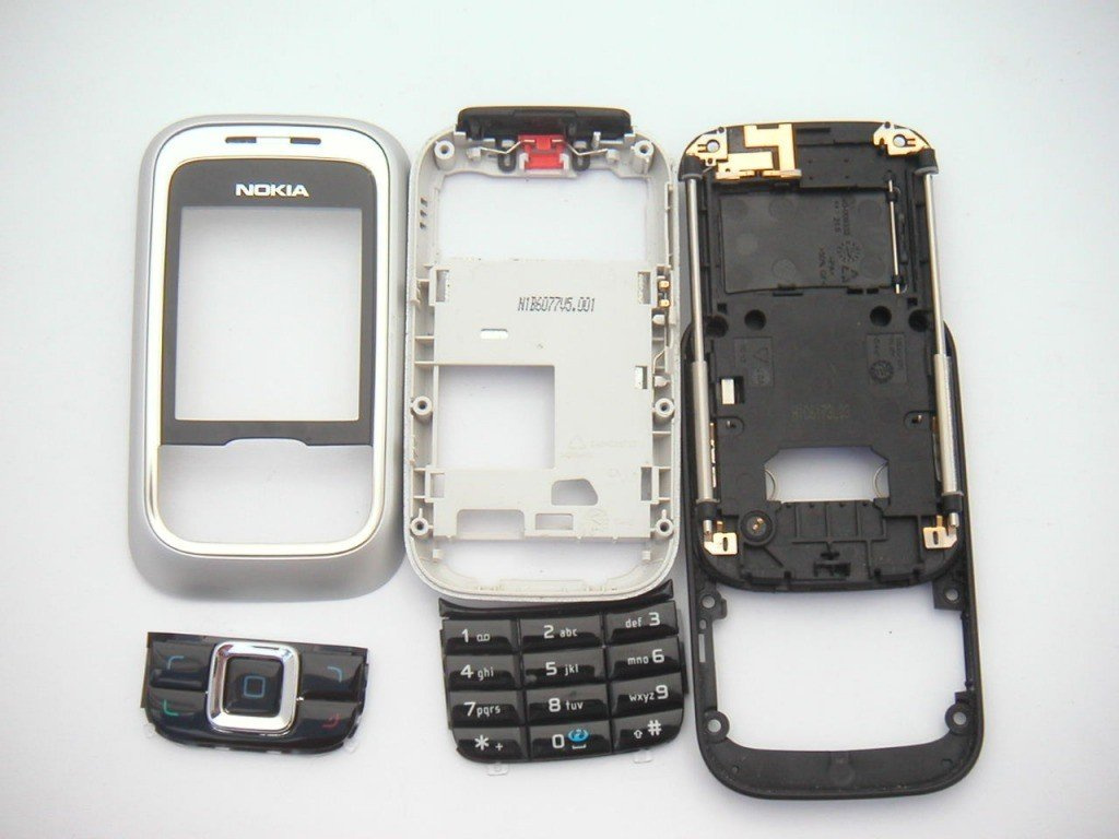 NOKIA 6111 Black Complete Original Grade B Case - 4GSM.COM