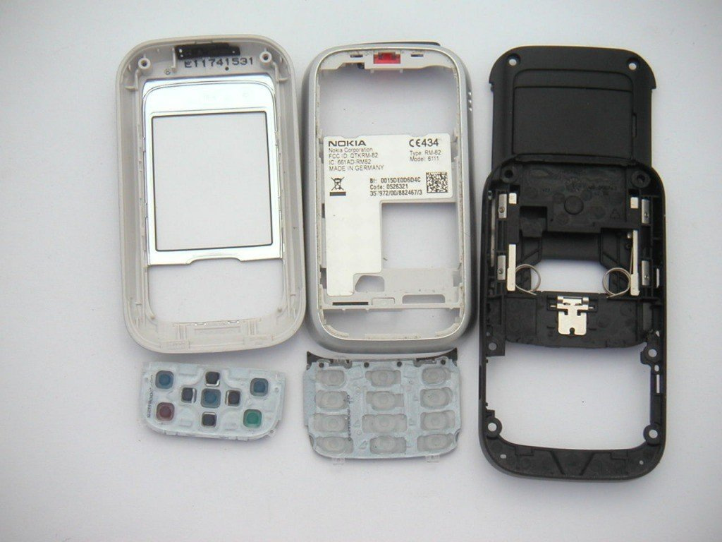 NOKIA 6111 Black Complete Original Grade B Case - 4GSM.COM