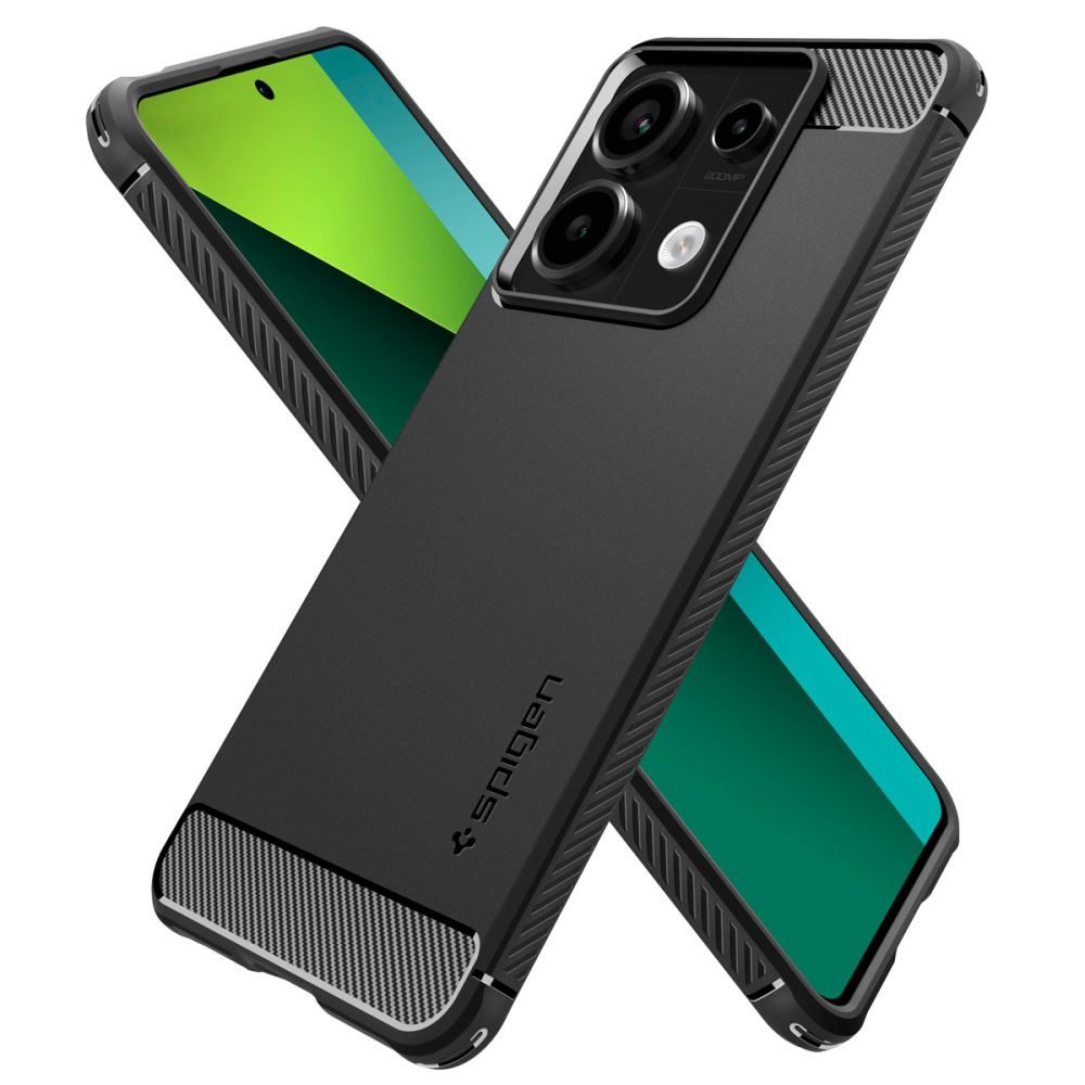 Spigen Rugged Armor XIAOMI REDMI NOTE 13 PRO 5G / POCO X6 5G MATTE BLACK - 4GSM.COM
